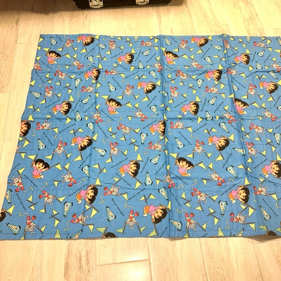 Bedding | Vintage Homemade Dora The Explorer Quilt Never Used 43 X 535 ...